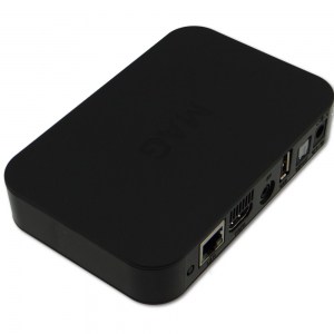 MAG 256 w1 High-Power HEVC IPTV Set-Top box met wifi 150mpbs
