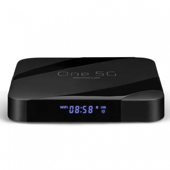 Amiko A9 Green IPTV Set Top Box | Androidkastje.nl