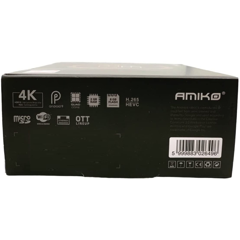 Amiko A9 Red Android IPTV Box – 8 GB | Androidkastje.nl