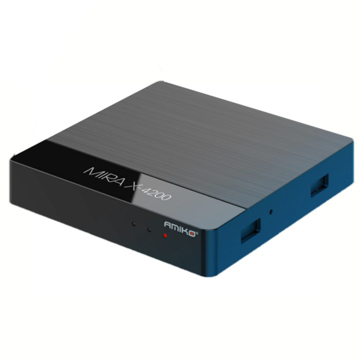 Amiko Mira-X 4200 Linux IPTV Box | Androidkastje.nl