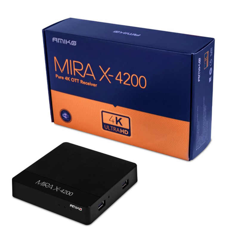 Amiko Mira-X 4200 Linux IPTV Box | Androidkastje.nl