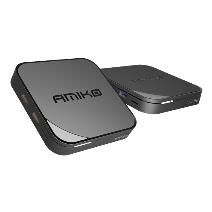 Amiko A11 Green Android IPTV Mediastreamer | Androidkastje.nl